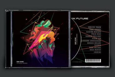 20+ Template Sampul & Label CD/DVD Terbaik - desainae.com
