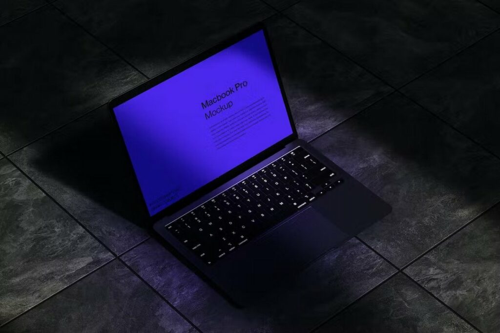 50+ Laptop Mockup Templates (PSD & PNG)