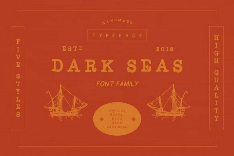 20+ Best Nautical Fonts (Sea + Sailing Style Fonts) | Design Shack
