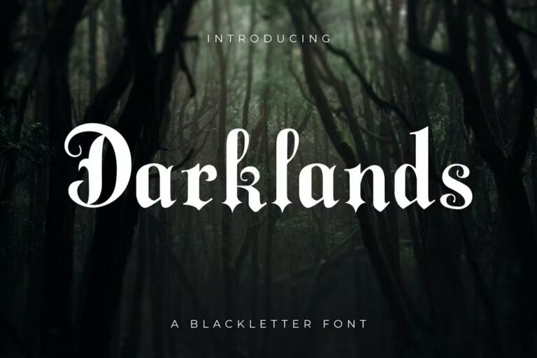 25+ Vintage “Old English” Fonts & Traditional Typography | Design Shack