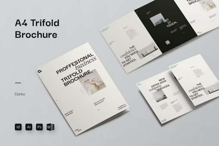 80+ Best Microsoft Word Brochure Templates 2023 | Design Shack