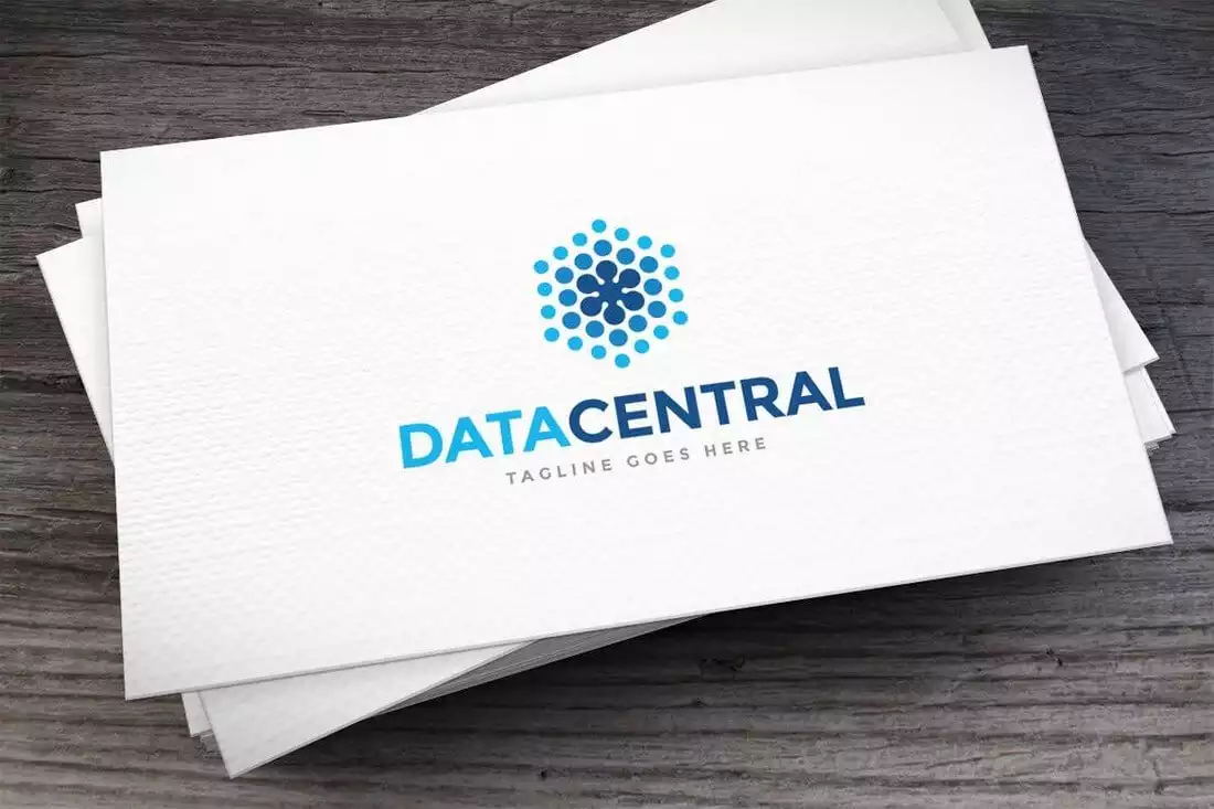 Data Central Logo Template | Design Shack