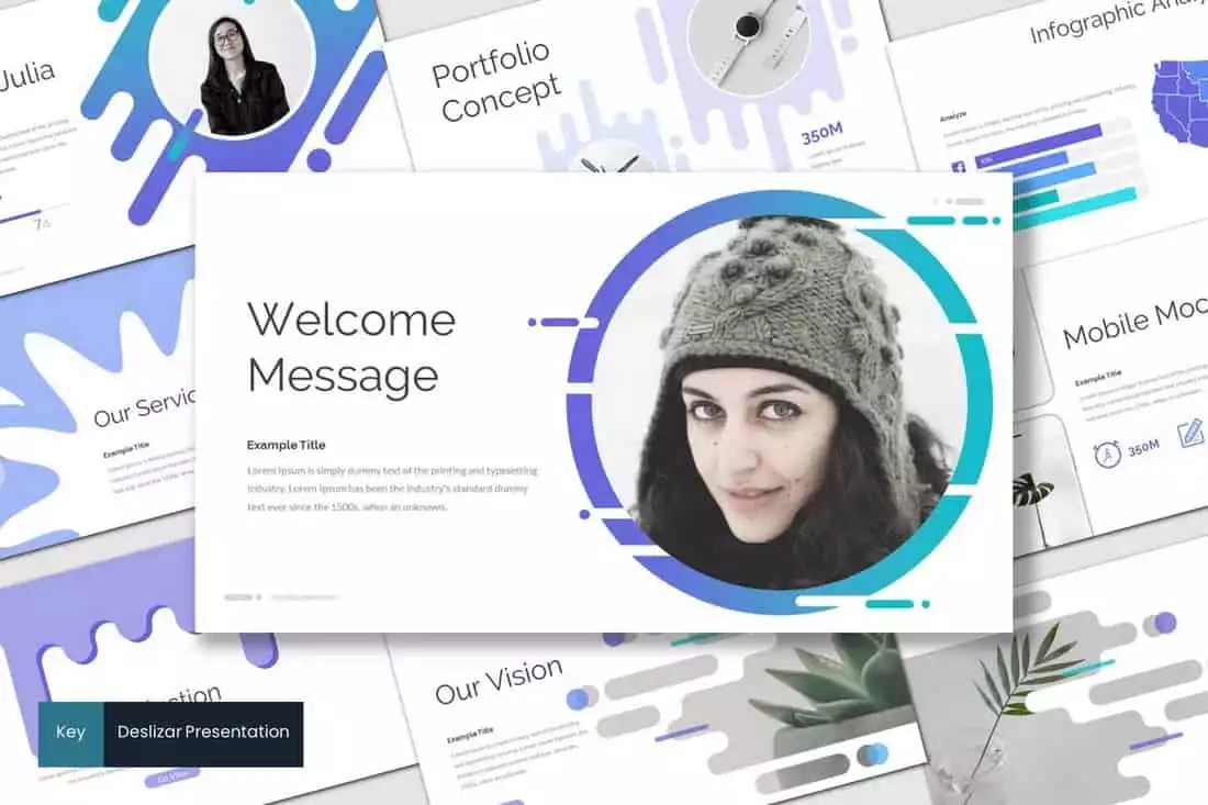 Deslizar Presentation Template | Design Shack