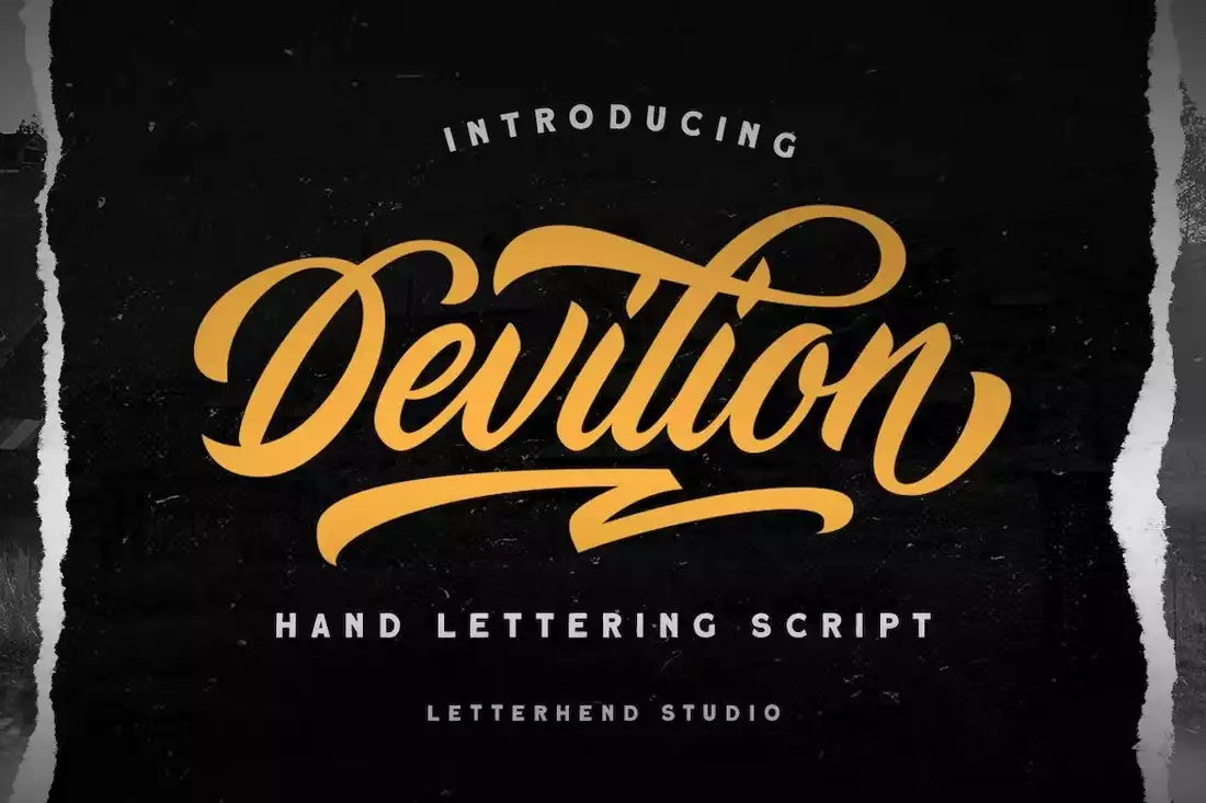 Devilion Creative Script | Design Shack