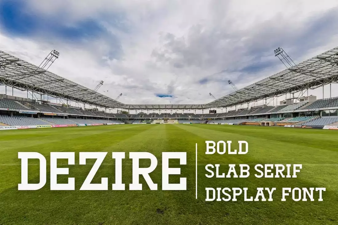 Dezire Modern Slab Serif Font | Design Shack
