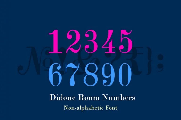 40+ Best Number Fonts for Displaying Numbers – Yes Web Designs