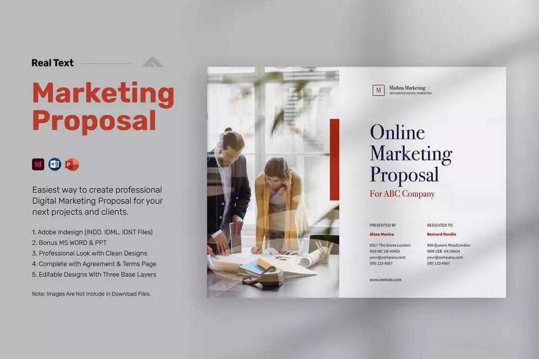 Digital Marketing Proposal Word Template | Design Shack