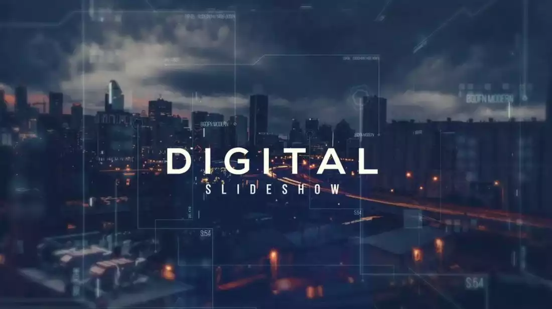 Digital Slideshow Template for Premiere Pro | Design Shack