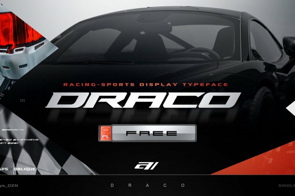 20+ Best Fast & Racing Fonts in 2025 | Design Shack