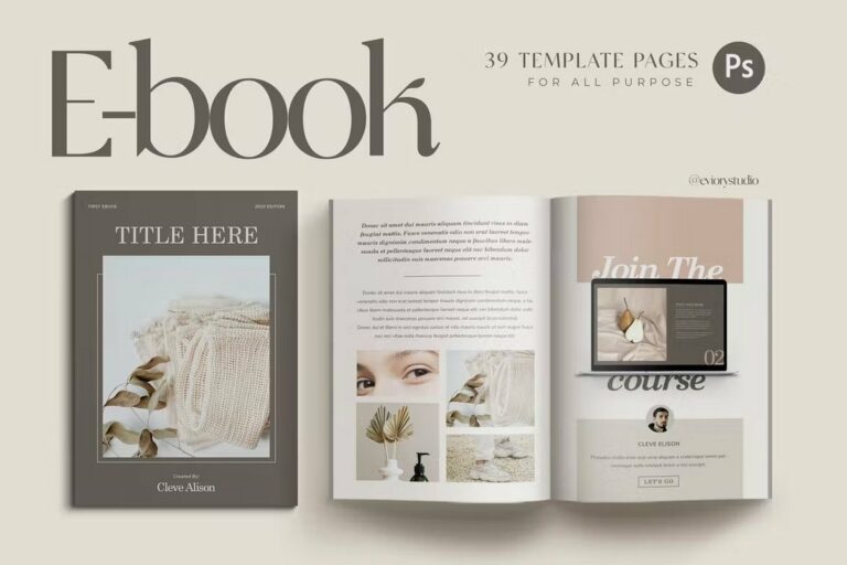 30+ Best Modern eBook Templates in 2024 (Free & Pro) | Design Shack