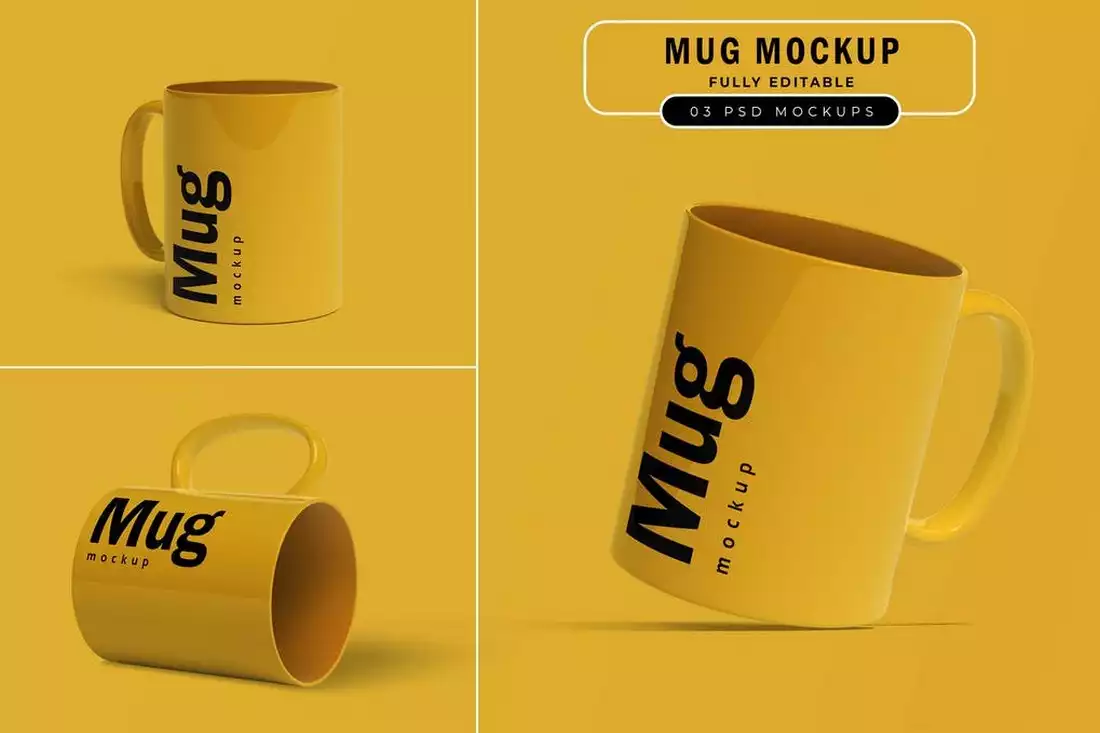 Editable Mug Mockup PSD Templates | Design Shack