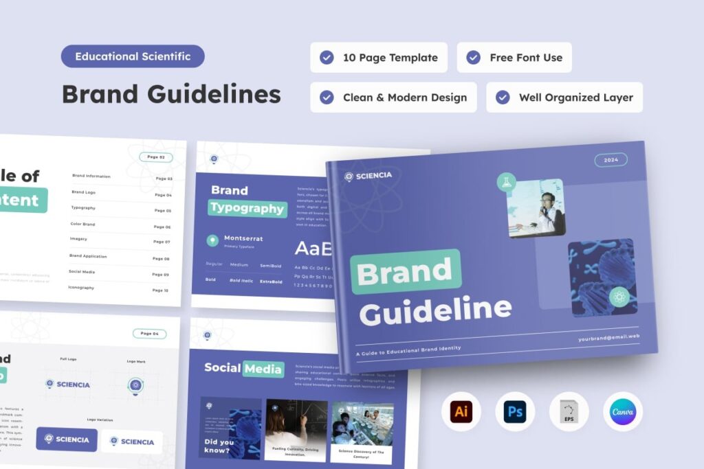 20+ Best Canva Brand Kits & Guidelines | Design Shack