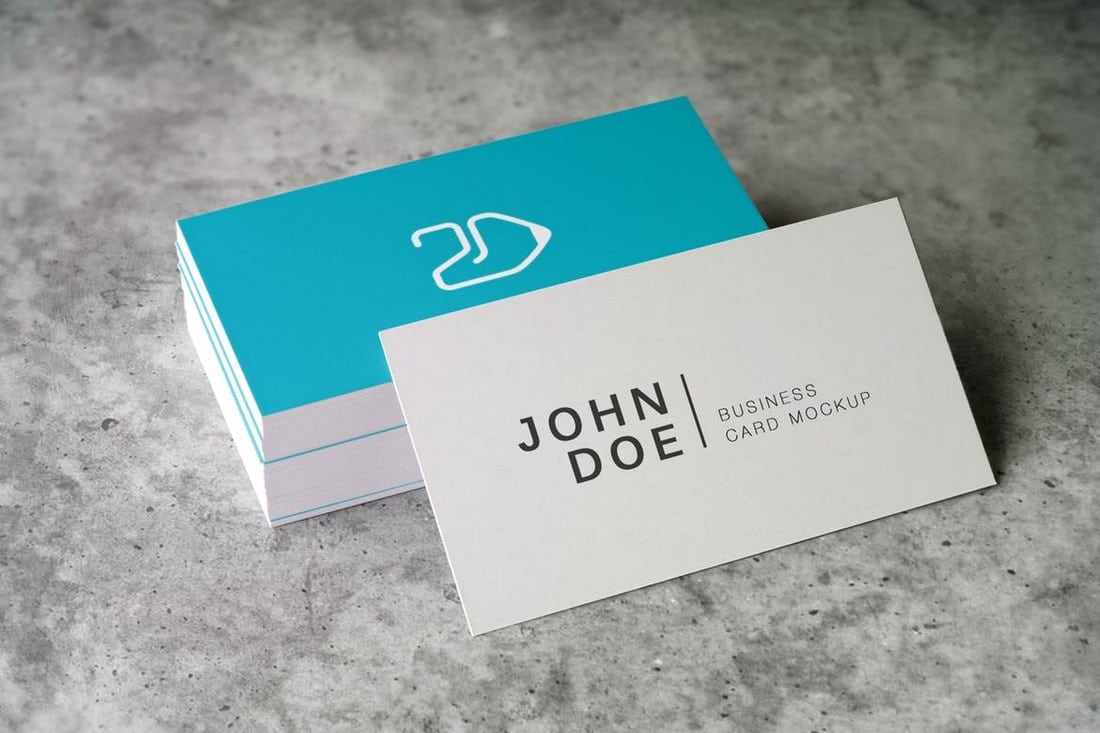 Business Card Mockup Template