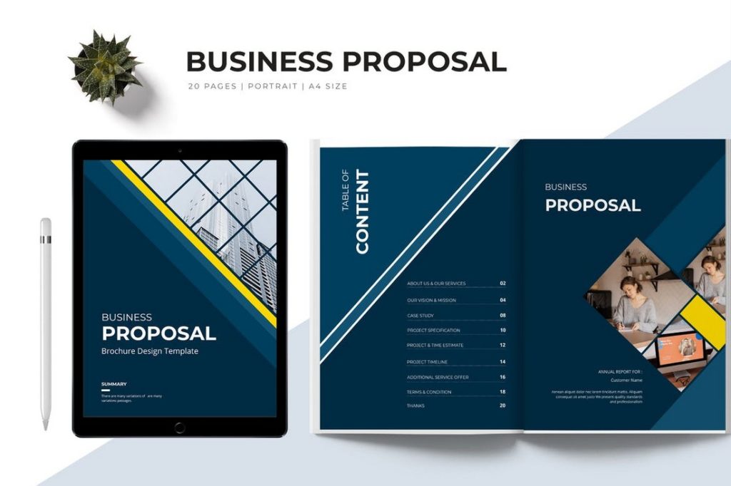 75+ Modern Corporate Brochure Templates 2022 | Design Shack