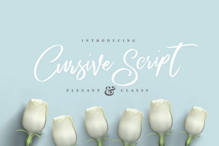 35+ Best Cursive Fonts (With Fancy, Pretty Styling) | Design Shack
