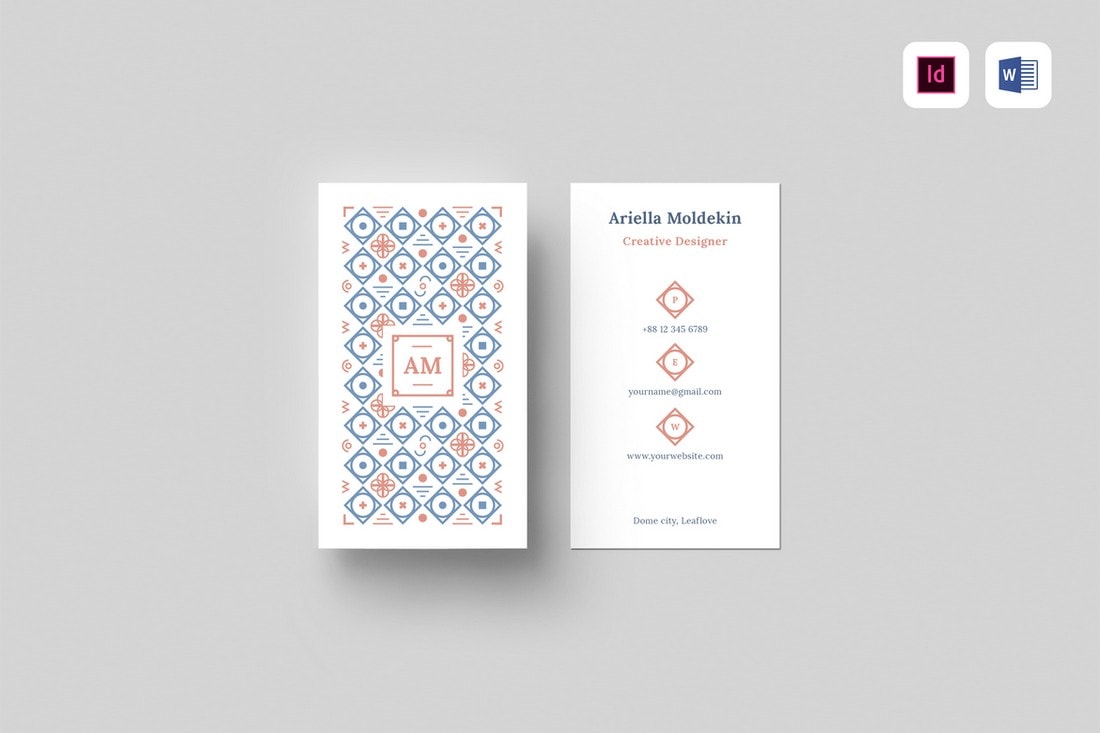 Business Card Template For Google Docs