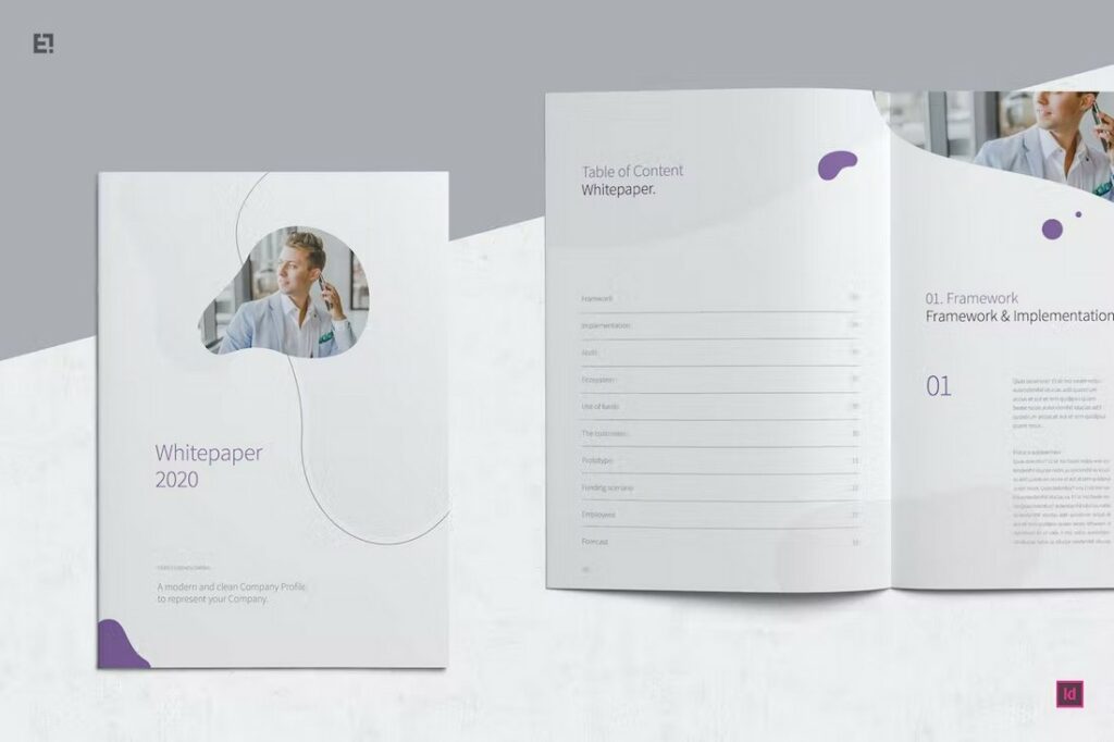 20+ Best White Paper Templates for Word & InDesign | Design Shack