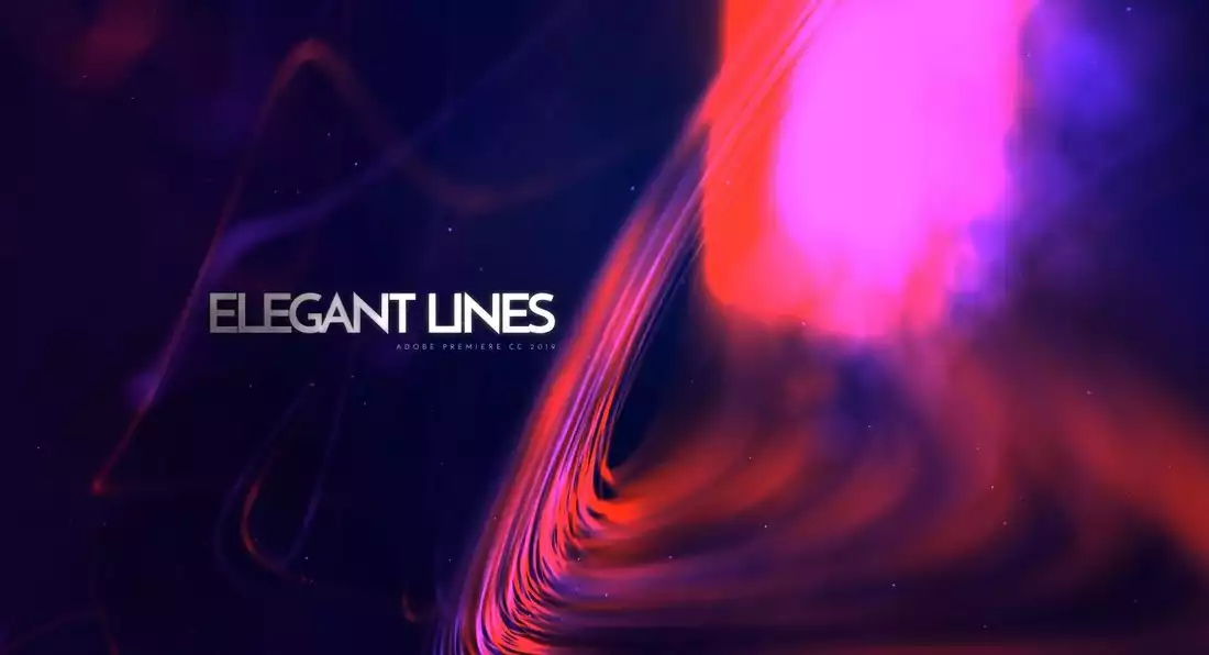 Elegant Lines Titles Premiere Pro Templates | Design Shack