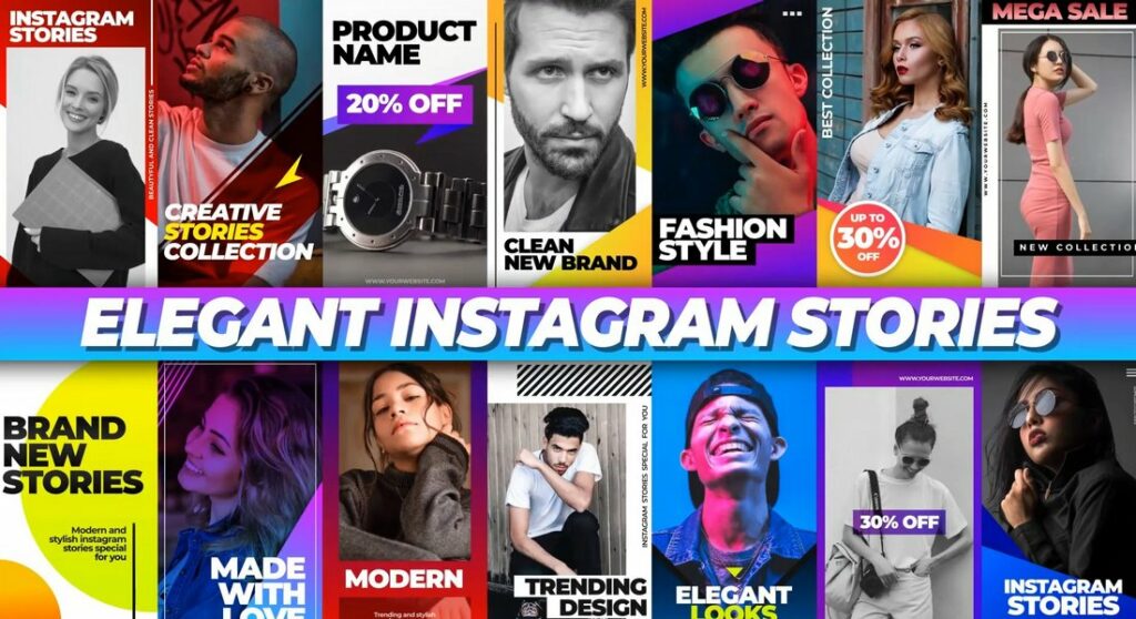 20+ Vertical Video Templates for Premiere Pro (For Instagram + More ...