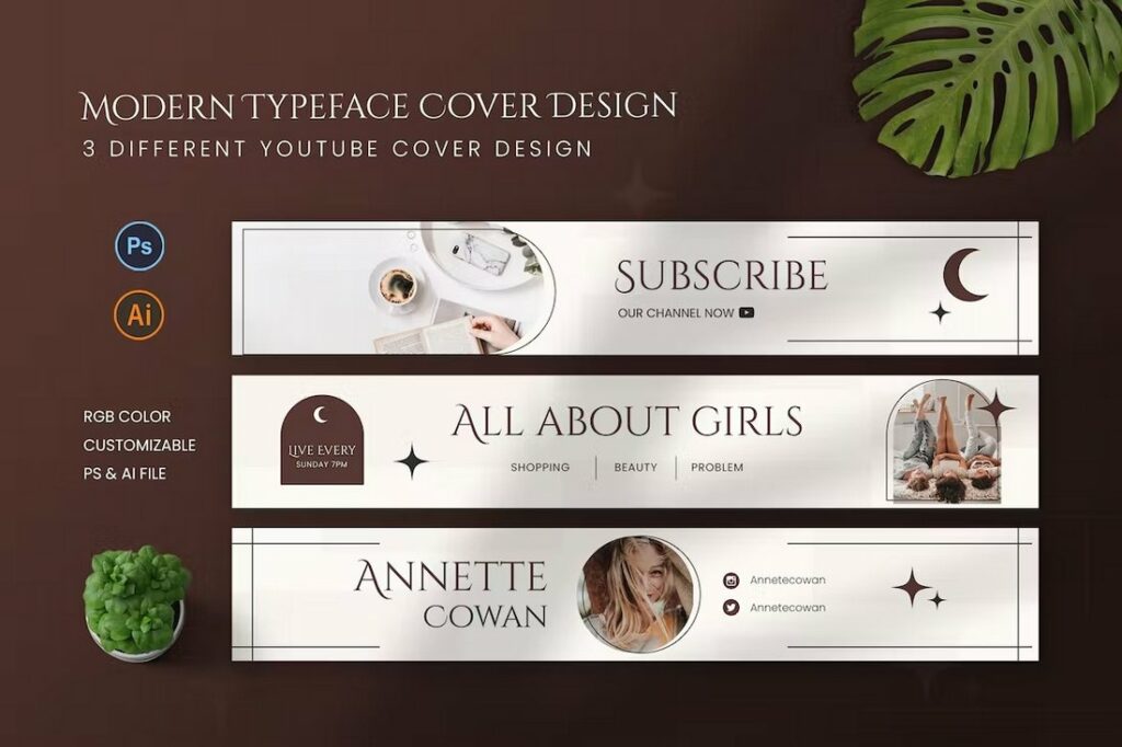 35+ Best YouTube Cover Art and Banner Templates (Free and Pro)
