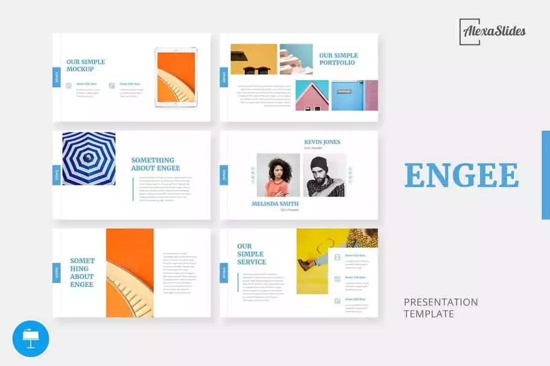 Engee Keynote Presentation Template | Design Shack