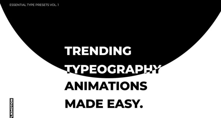 30+ Text Effects and Animated Typography Templates for Premiere Pro ...
