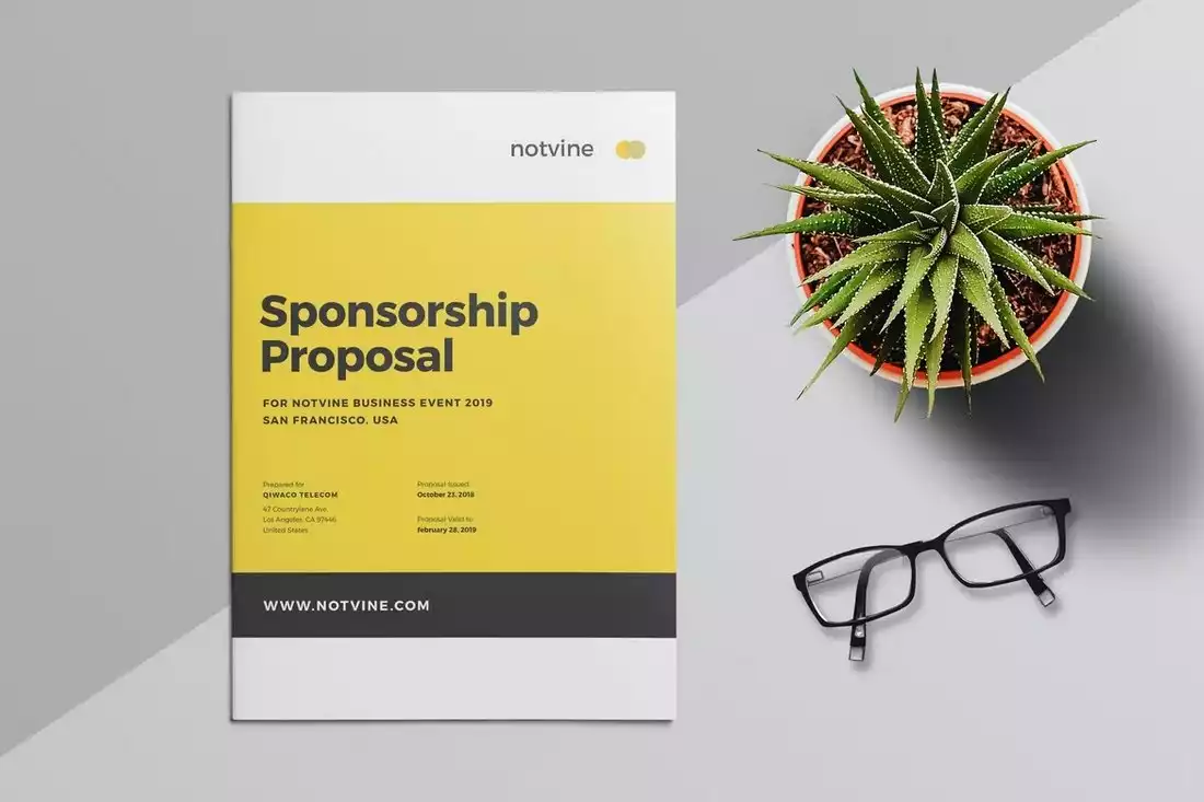 Business Event Proposal Template | Design Shack