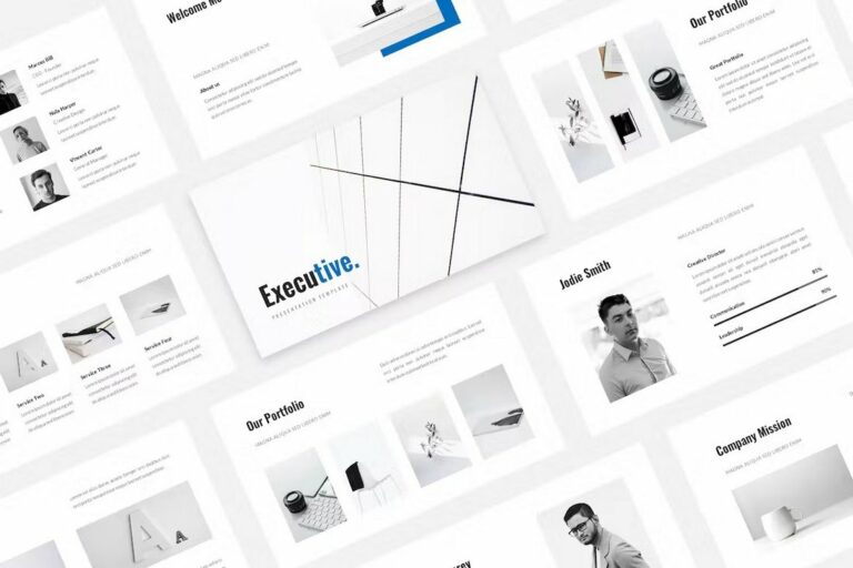 50+ Simple PowerPoint Templates (With Clutter-Free Design) | Design Shack