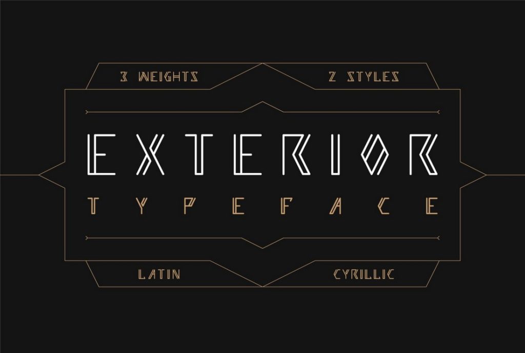 30+ Best Geometric Fonts 2022 (Free & Premium) | Design Shack