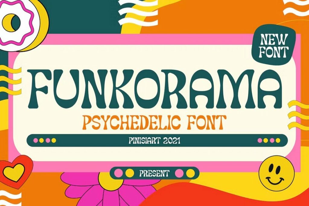 35+ Best Psychedelic Fonts in 2024 (Free & Pro) | Design Shack