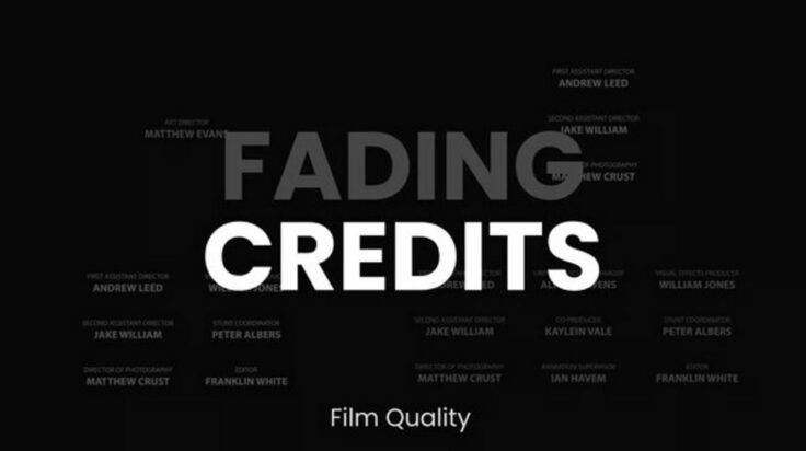25+ Awesome Premiere Pro Credits Templates (For Rolling & Scrolling ...