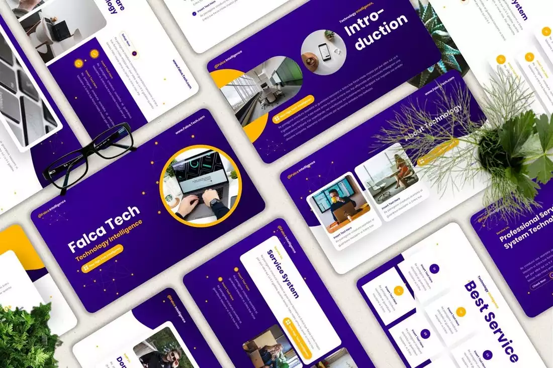 Falca Presentation Template | Design Shack