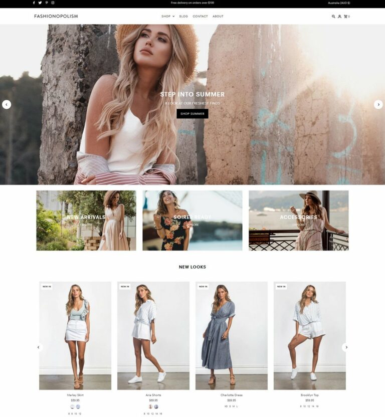 20+ Best Fashion & Clothing Shopify Themes for 2024 | Design Shack