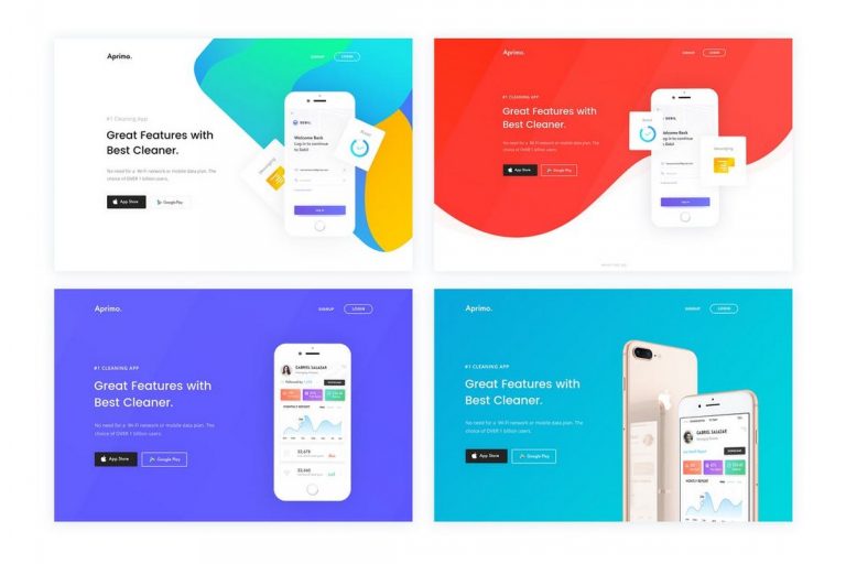 40+ Clean & Minimal Landing Page Templates (Free & Pro) | Design Shack