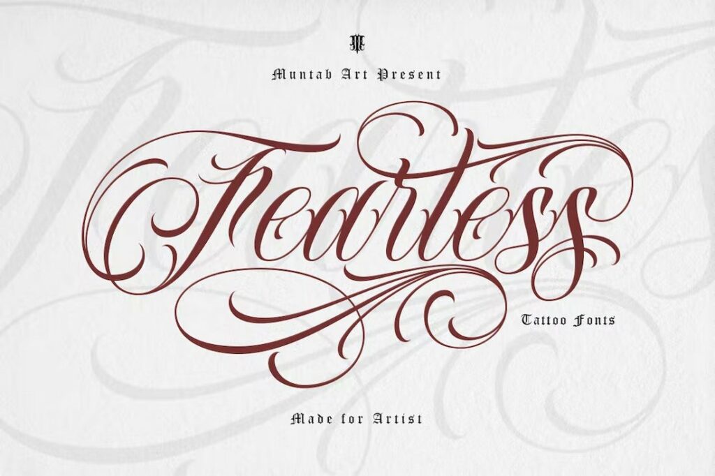 80+ Best Tattoo Fonts & Lettering 2025 | Design Shack