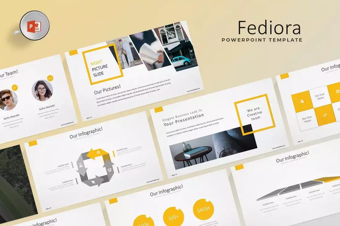 Fediora PPT Template | Design Shack