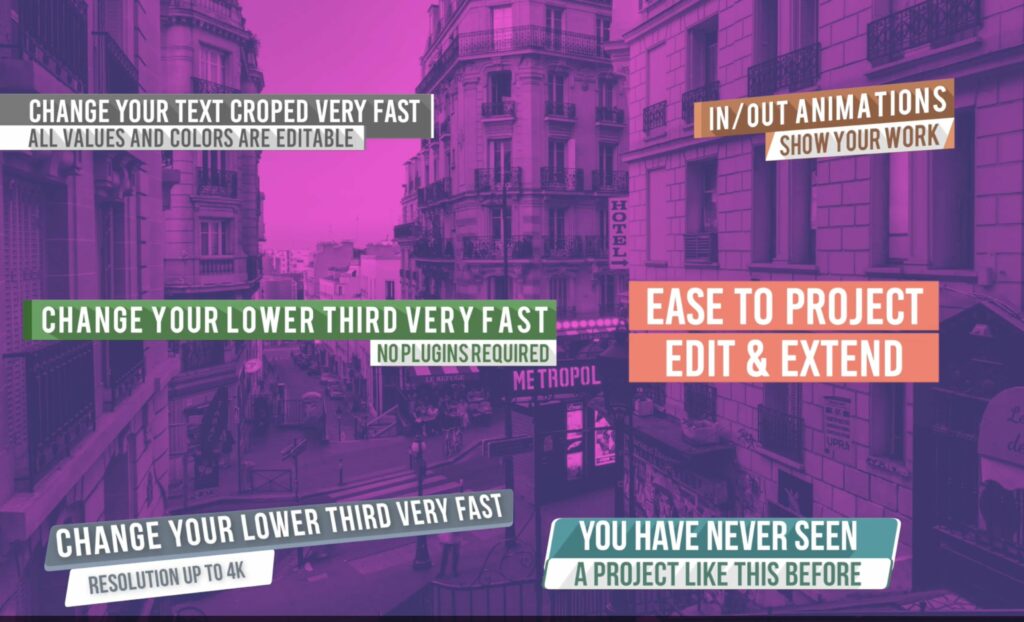 35+ Lower-Thirds Title Templates for Final Cut Pro | Design Shack
