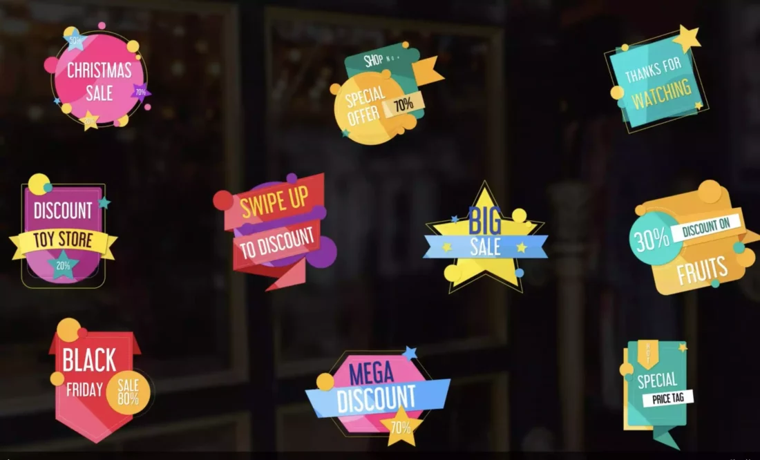 Christmas Sales Titles for Final Cut Pro | Design Shack