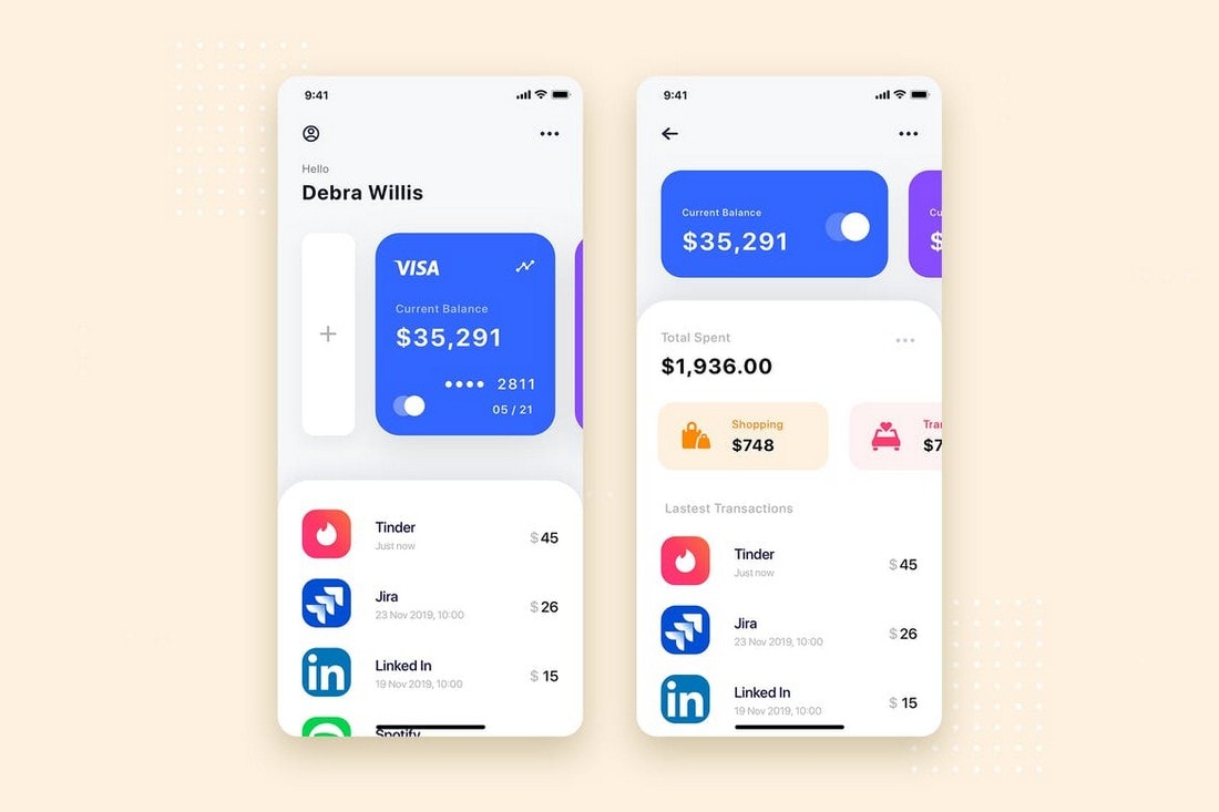 25 Best Mobile App UI Design Examples Templates