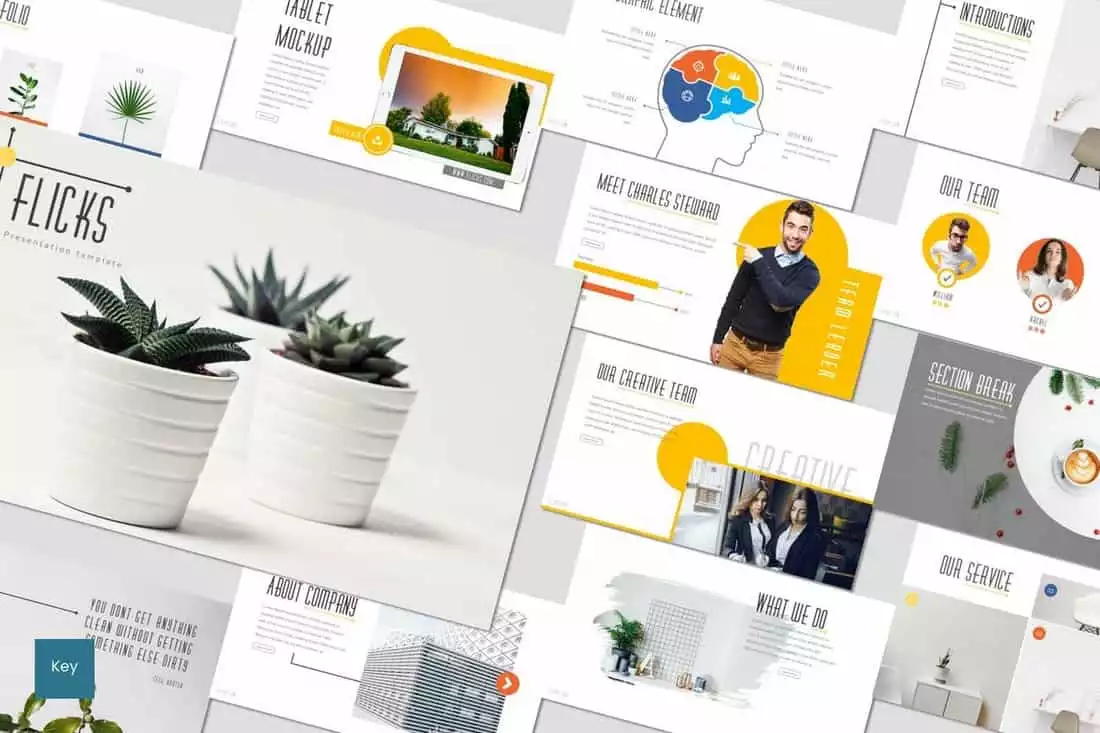 Flicks Business Keynote Template | Design Shack