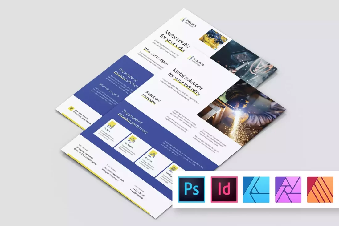 Affinity Publisher Flyer Template | Design Shack