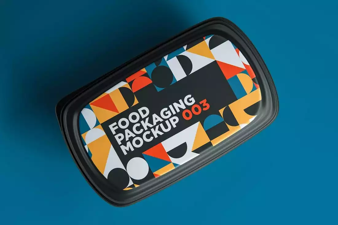 Food Tub Packaging Mockup | Design Shack