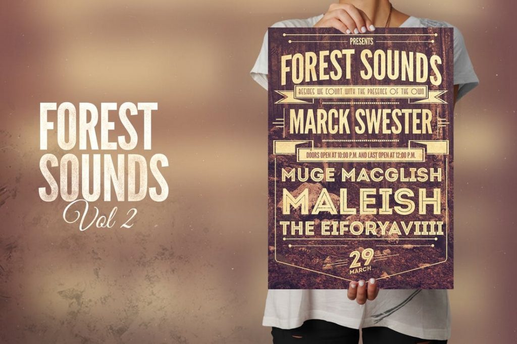 27 Inspiring Letterpress Style Posters | Design Shack