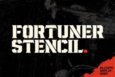 20+ Best Military & Army Fonts (Stencil Style) | Design Shack