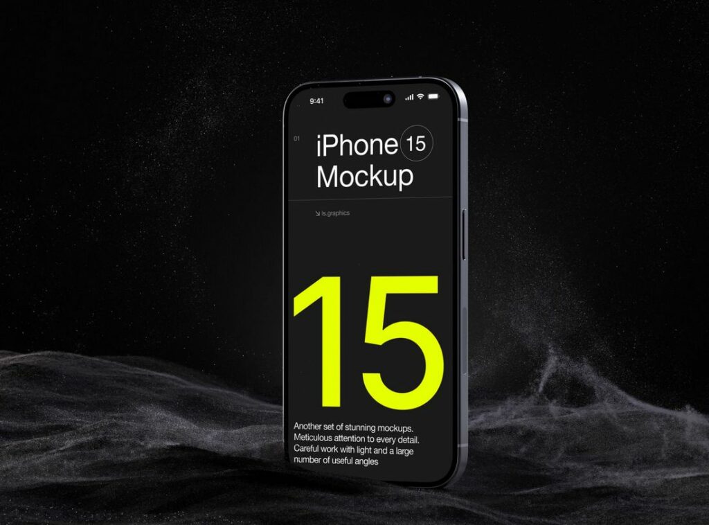 10+ Best iPhone 15 & iPhone 15 Pro Mockups – Yes Web Designs