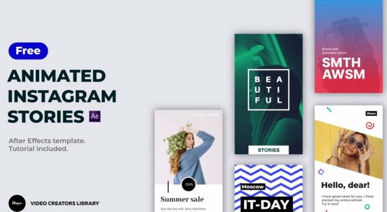 20+ Instagram Video Templates for After Effects (Stories + More ...