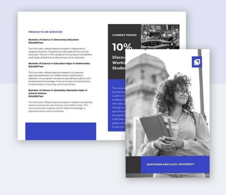 20+ Best Free Brochure & Pamphlet Templates for Google Docs | Design Shack
