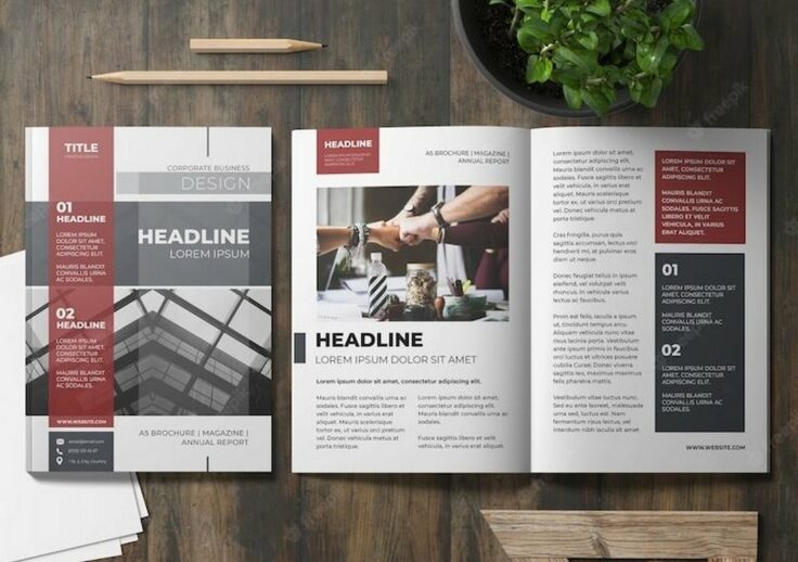 30+ Free Booklet Mockup Templates (+ Booklet Design Tips) | Design Shack