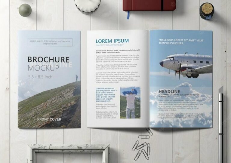 35+ Best Brochure Mockup Templates (Free & Premium) | Design Shack