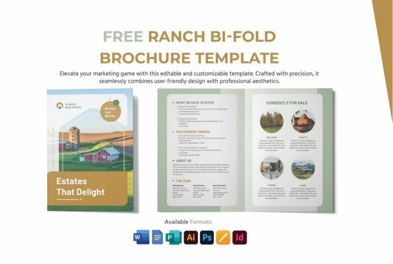 15+ Best Google Docs Brochure Templates (Trifold & More) | Design Shack
